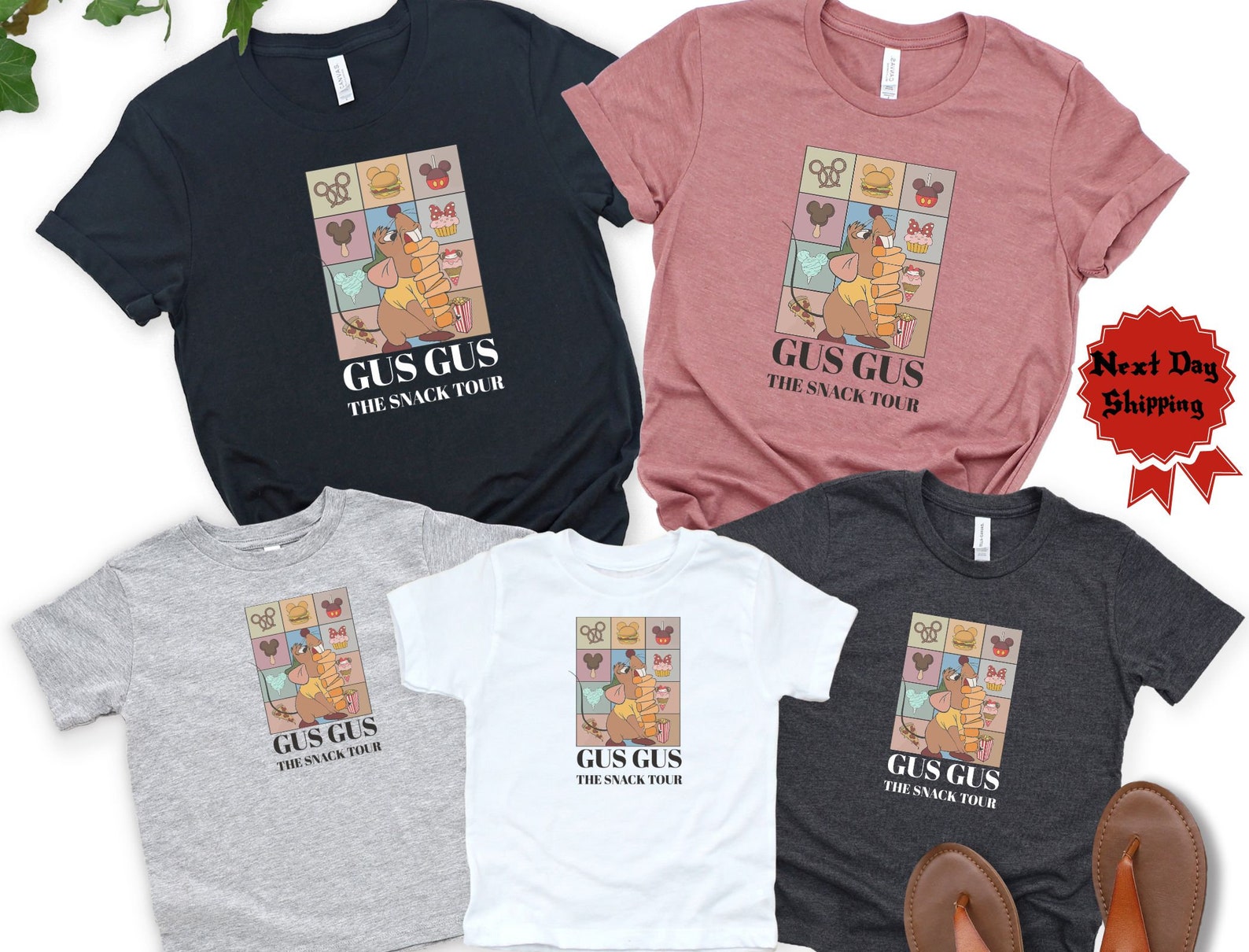 Funny Gus Gus the Snack Tour Shirt, Cinderella Gus Gus Shirt, Looking ...