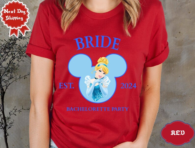 Personalized Disney Princess Bride Team Bride Shirt, Disney Bride to Be ...