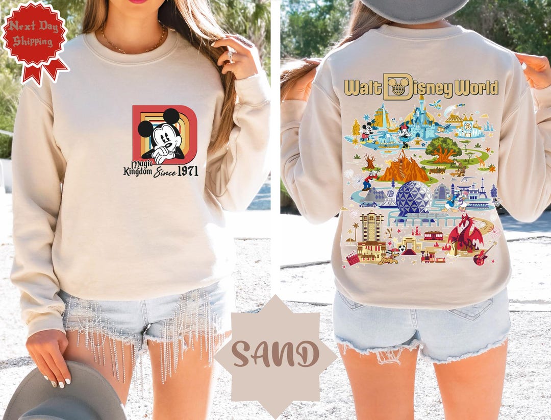 Mickey Mouse Magical Since 1971 Shirt, Walt Disney World Shirt, Retro ...