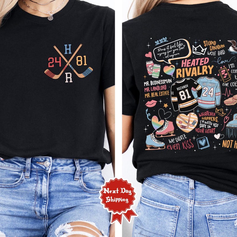 Heated Rivalry T Shirts - Etsy