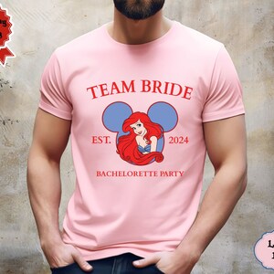 Personalized Disney Princess Bride Team Bride Shirt, Disney Bride to Be ...