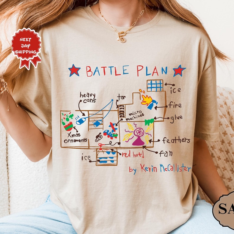 Home Alone Battle Plan - Etsy