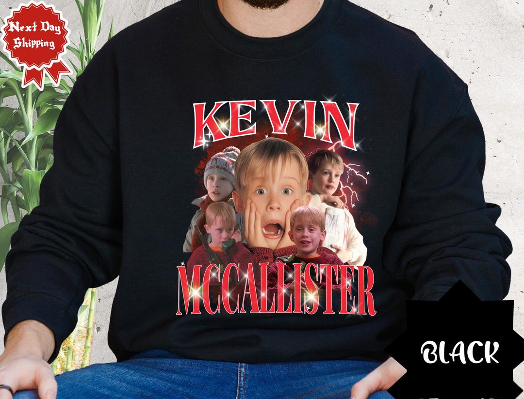 Home Alone Movie Shirt: Kevin Mccallister 90s Christmas Graphic - Etsy