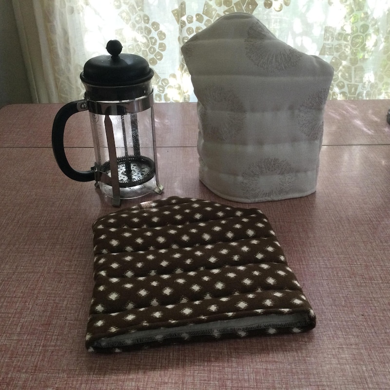 French Press Cozy Warmer - Etsy
