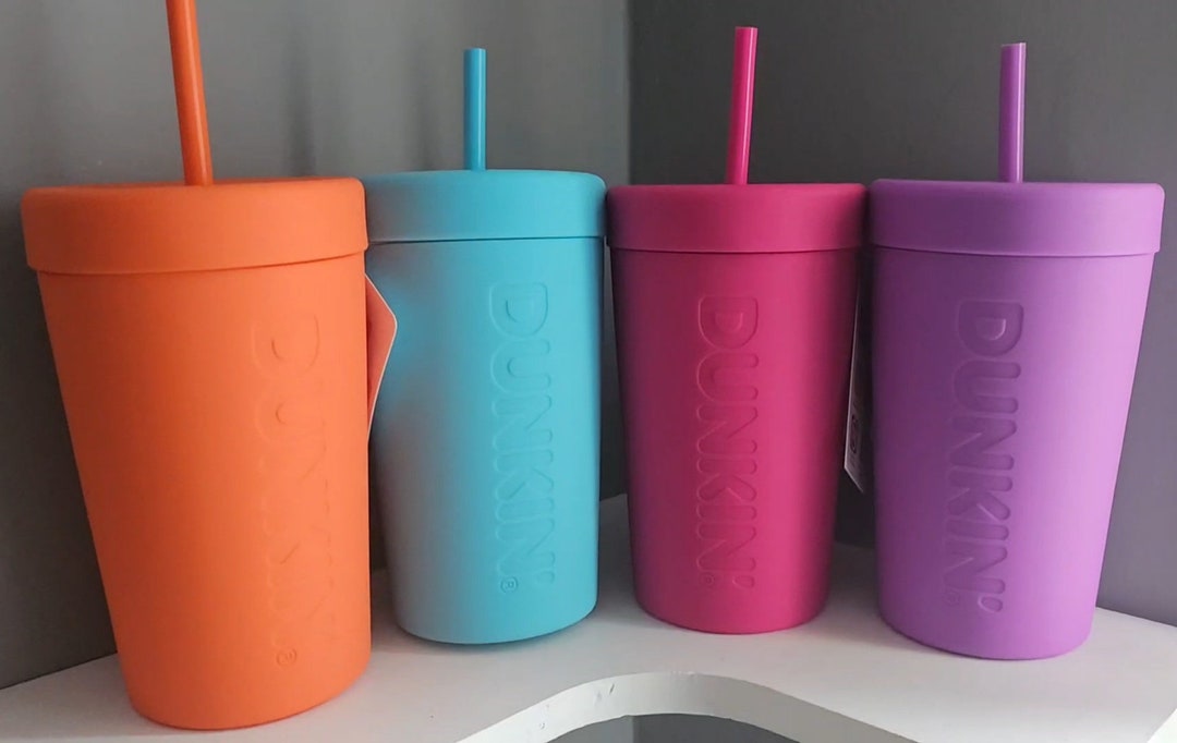 Dunkin All Silicone Sipper Official - Etsy