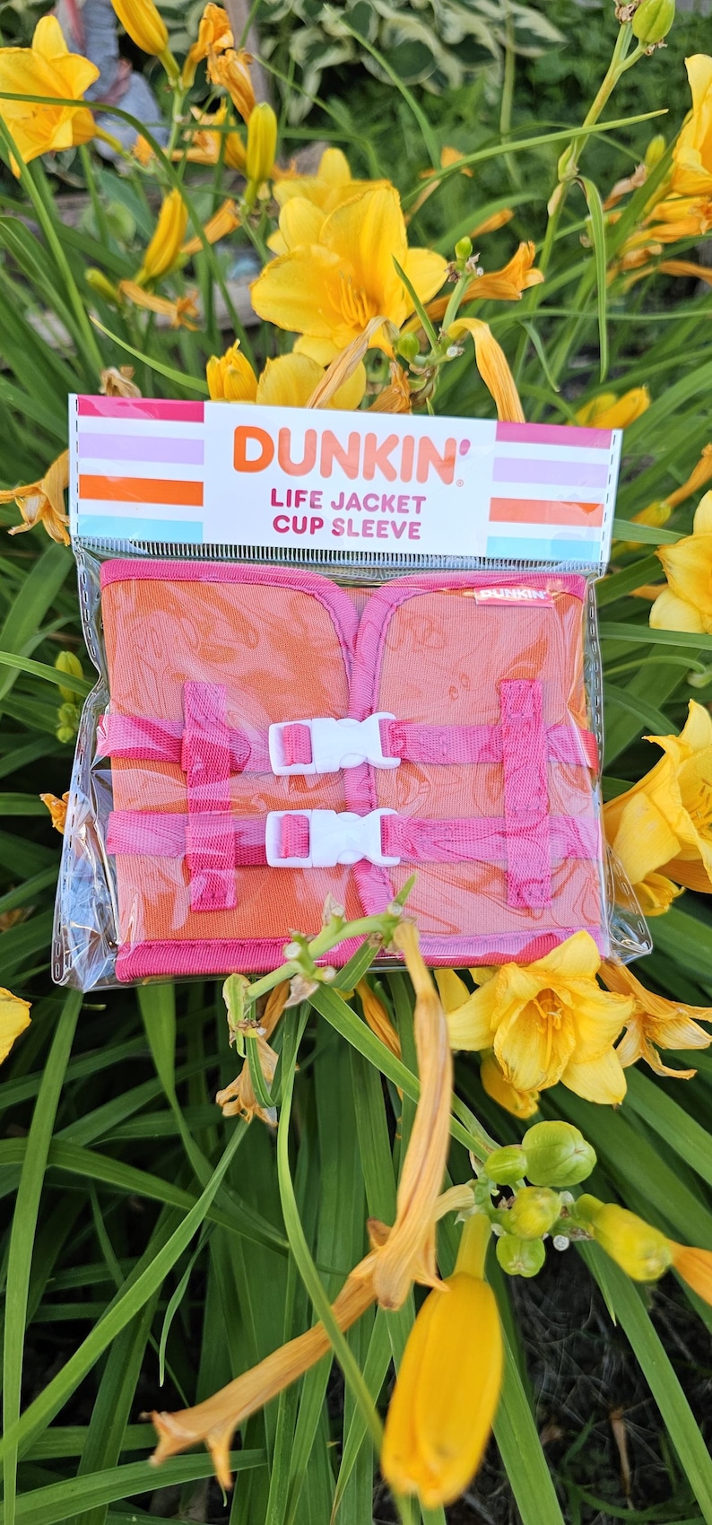 Dunkin Life Jacket Cup Sleeve. (TUMBLER NOT INCLUDED) - Etsy