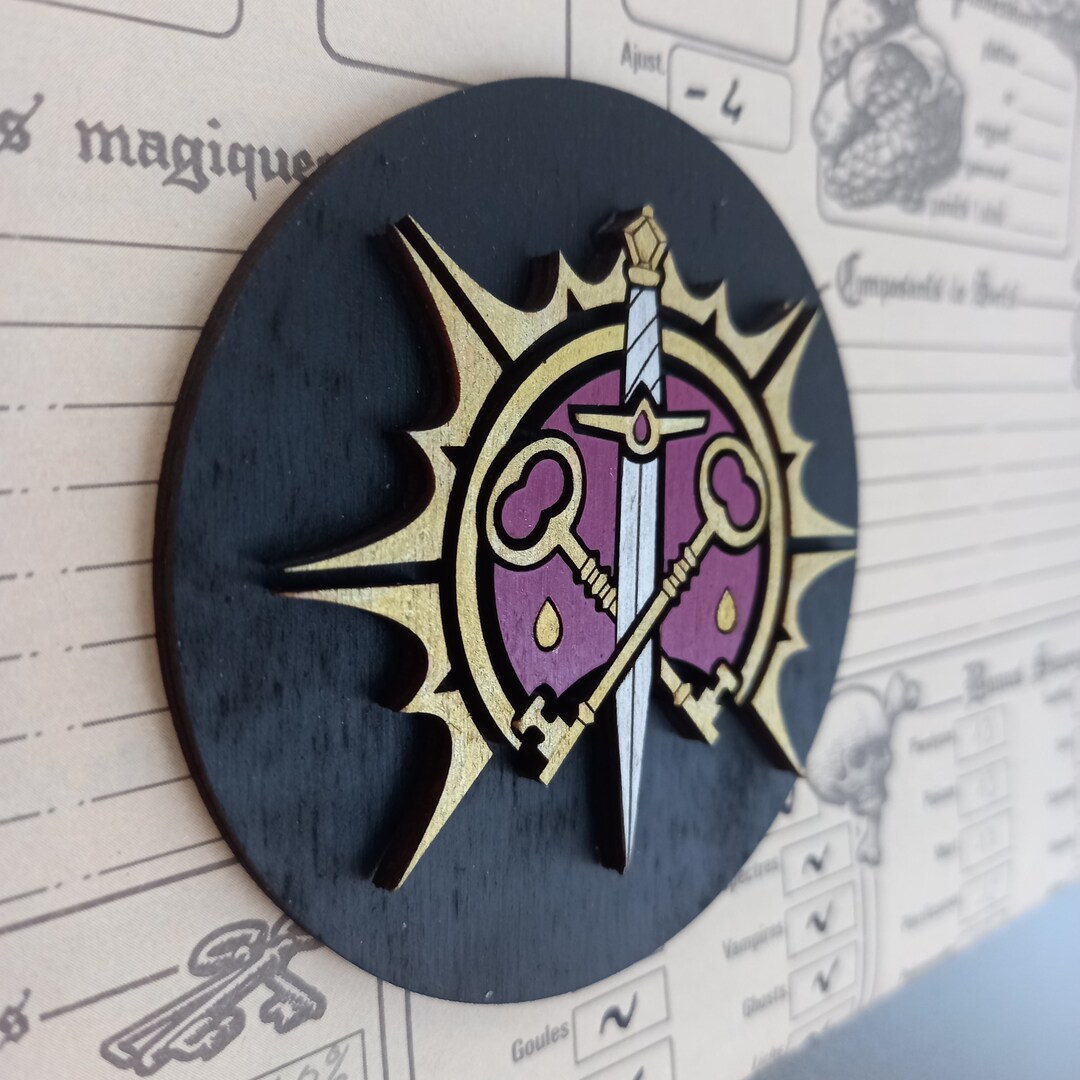 Magnet Baldur Gate 3 Class Rogue Dnd, Decorative Magnet Premium D&d ...