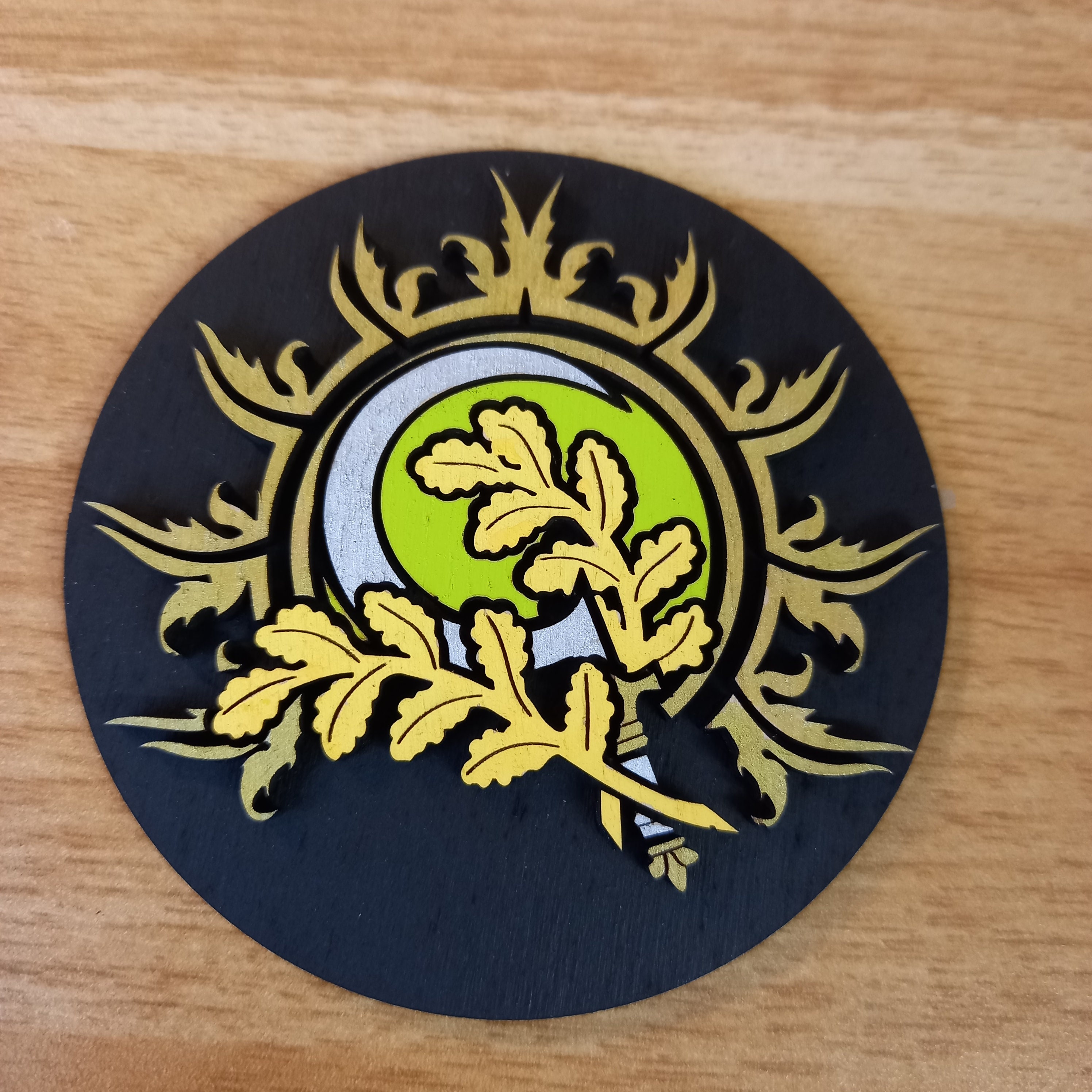 Magnet Baldur Gate 3 Class Druid Dnd in Wood, Decorative Magnet Premium ...