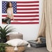 G I-DLE Miyeon USA Kpop American Flag Patriotic Tiktok Meme Trendy Room Tapestry Fanmade Subtle ...