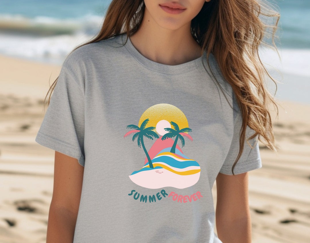 Summer T-shirt Unisex Jersey Short Sleeve Tee - Etsy