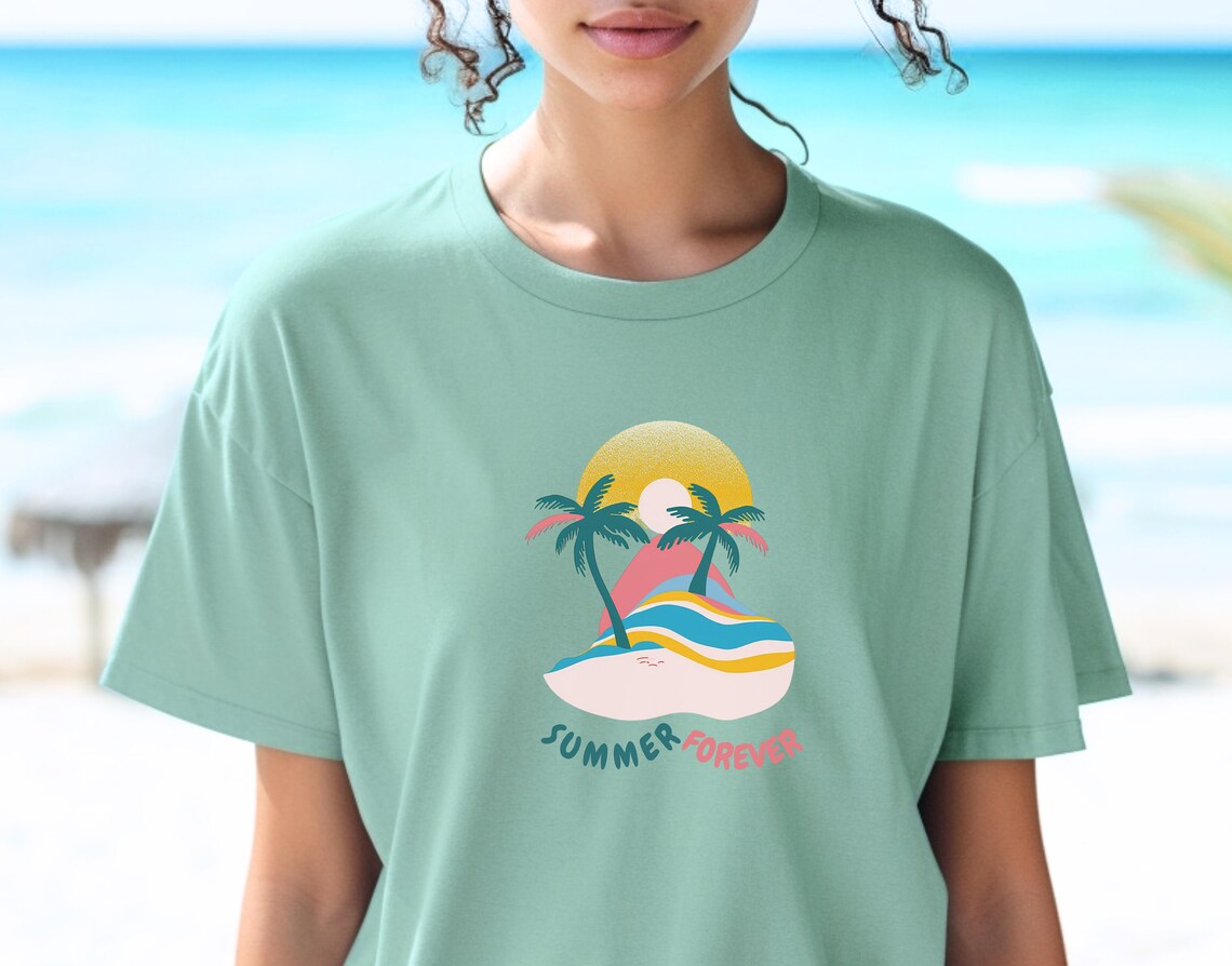 Summer T-shirt Unisex Jersey Short Sleeve Tee - Etsy
