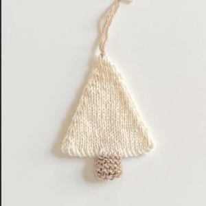 Winter Tree Knitting Pattern; Ornament, Garland, and Decor Knitting ...