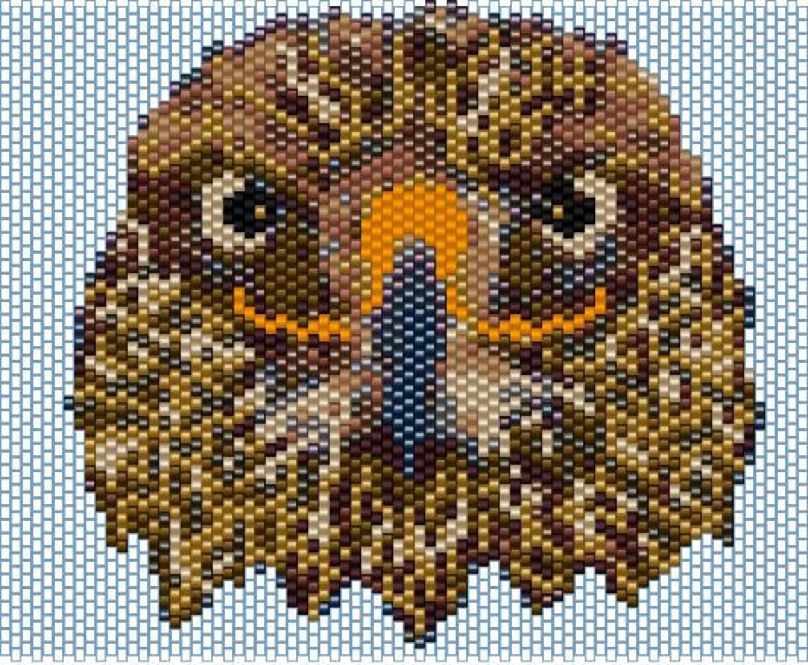 Hawk Peyote Stitch PATTERN - Etsy