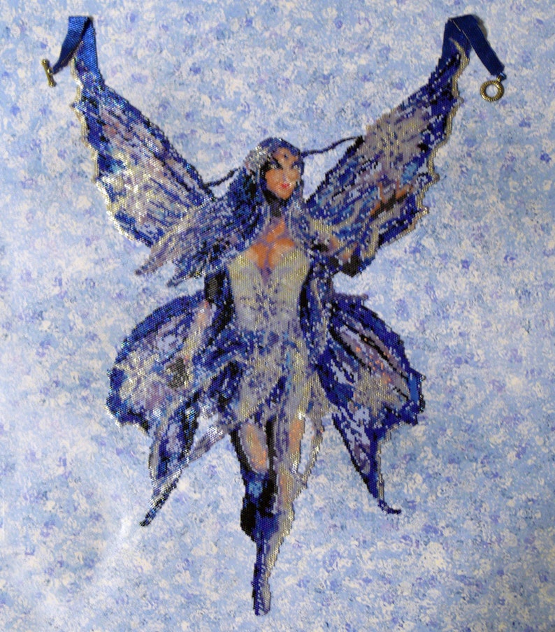 Northern Nymph a Delica Beaded Fairy Necklace - Etsy