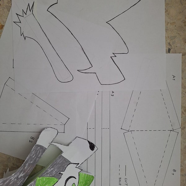 Paper Dragon Base - Etsy