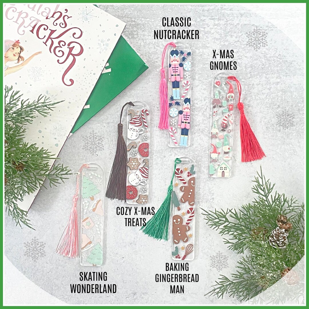Xmas Bookmarks for Kids, Gifts for Kids, Kids Party Favors, Stocking ...
