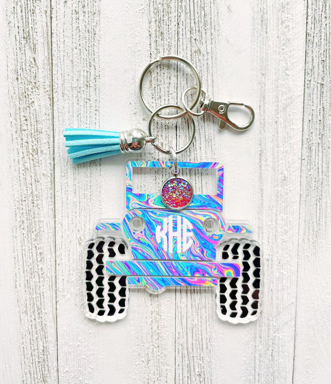 Off-road Keychain, 4 Wheel Drive Keychain, 4x4 Rear View Mirror ...