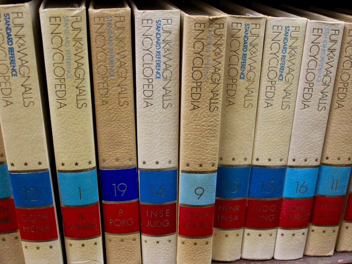 Encyclopedia Recycled Book Journal-made From Vintage Book - Etsy