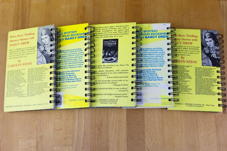 Mystery Book Journal-blank Journal Made From a Recycled Vintage Book by ...