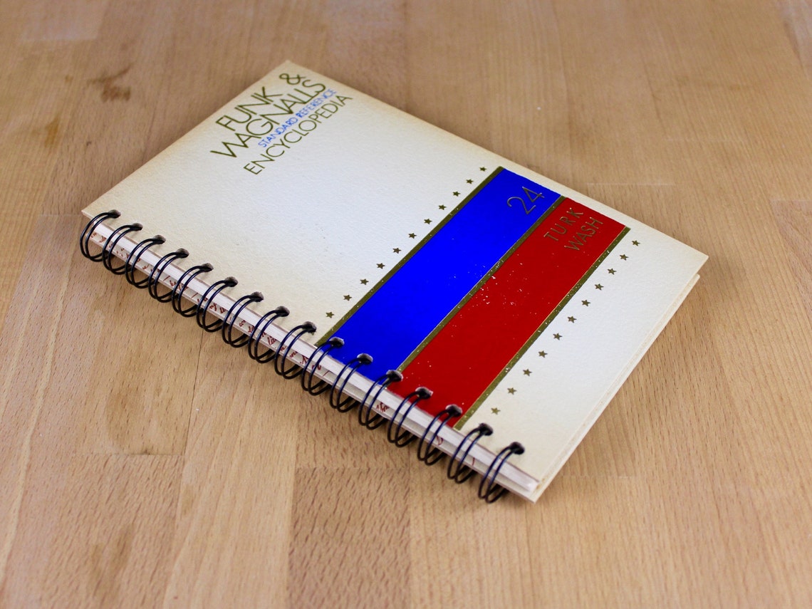 Encyclopedia Recycled Book Journal-made From Vintage Book - Etsy