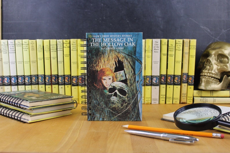 Mystery Book Journal-blank journal made from a recycled | Etsy