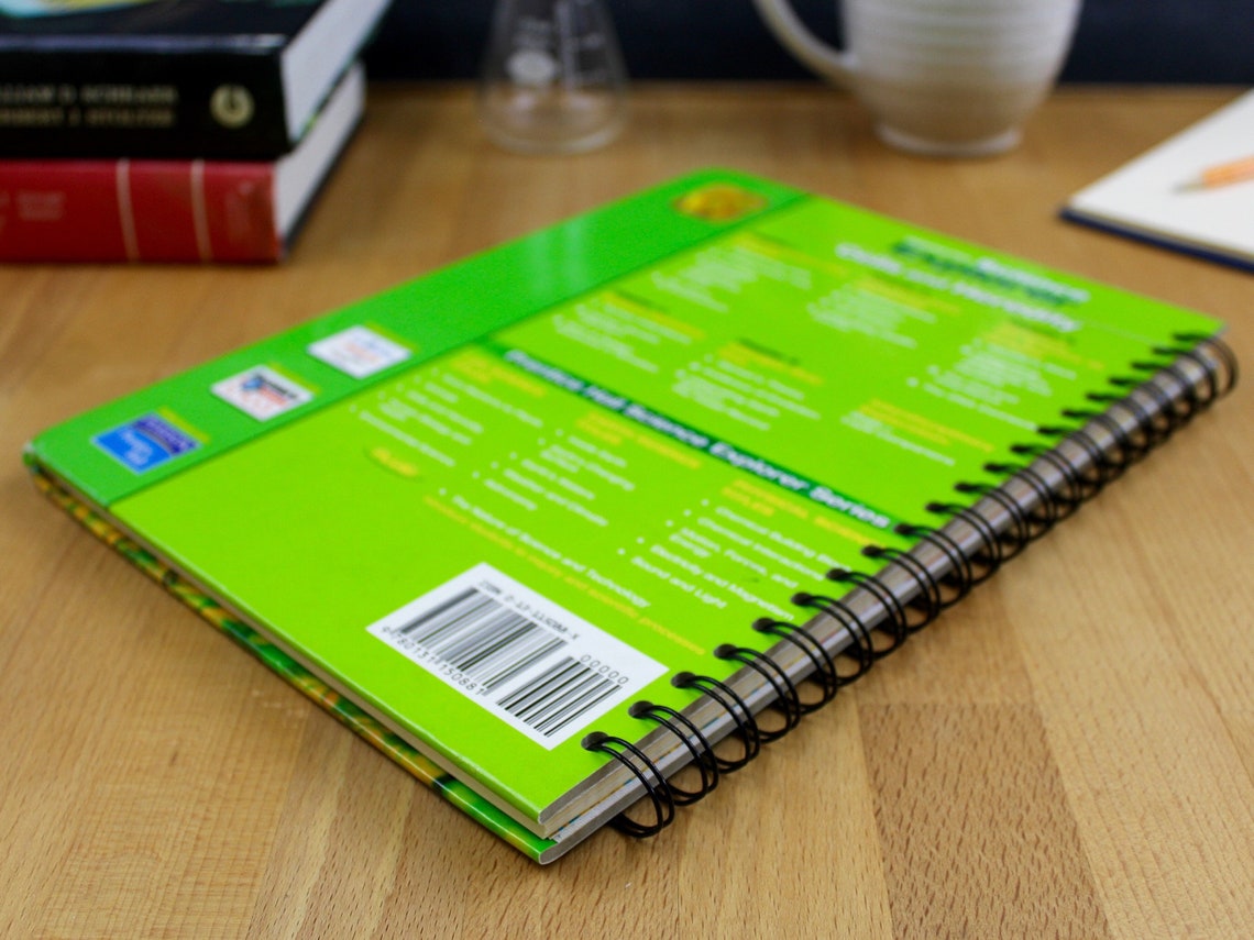 Cells and Heredity Recycled Book Journal Science Explorer | Etsy