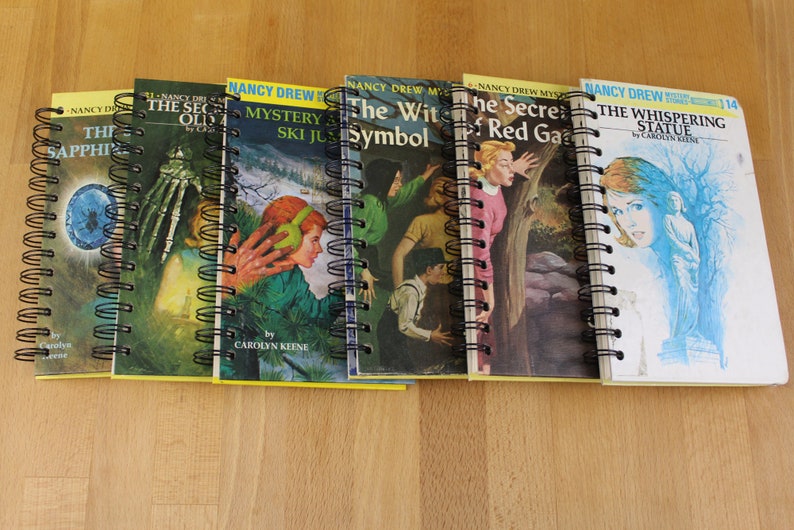 Mystery Book Journal-blank Journal Made From a Recycled Vintage Book by ...