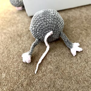 Crochet Mouse Door Stop Pattern: Weighted Rodent Home Decor (PDF ...