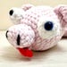 Pig Door Stop, Pig Door Stopper, Pattern, Door Stopper, Crochet Pattern ...