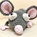 Crochet Mouse Door Stop Pattern: Weighted Rodent Home Decor (PDF ...
