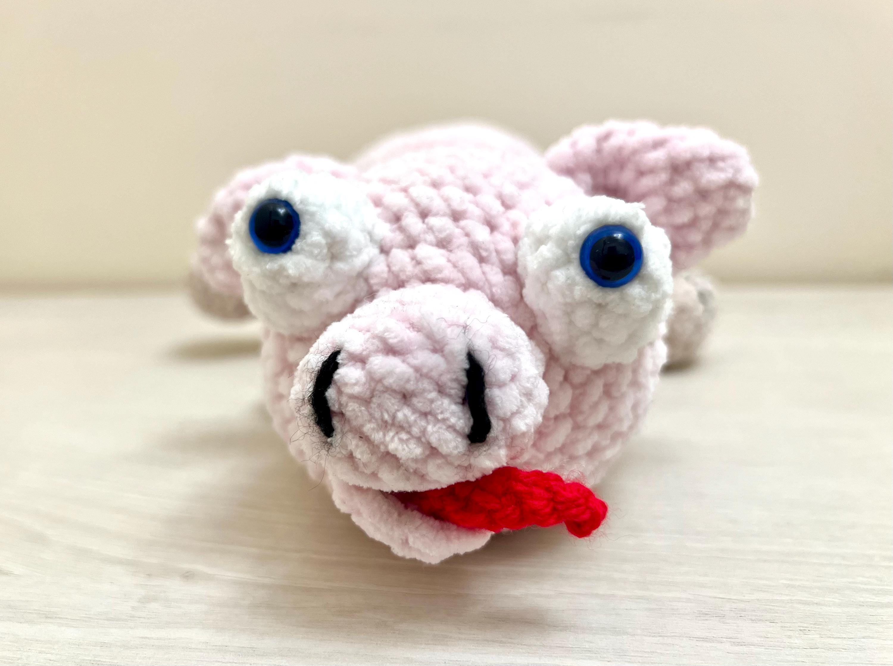 Pig Door Stop, Pig Door Stopper, Pattern, Door Stopper, Crochet Pattern ...