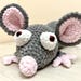 Mouse Door Stop, Door Stopper, Pattern, Door Stop , Crochet Pattern ...