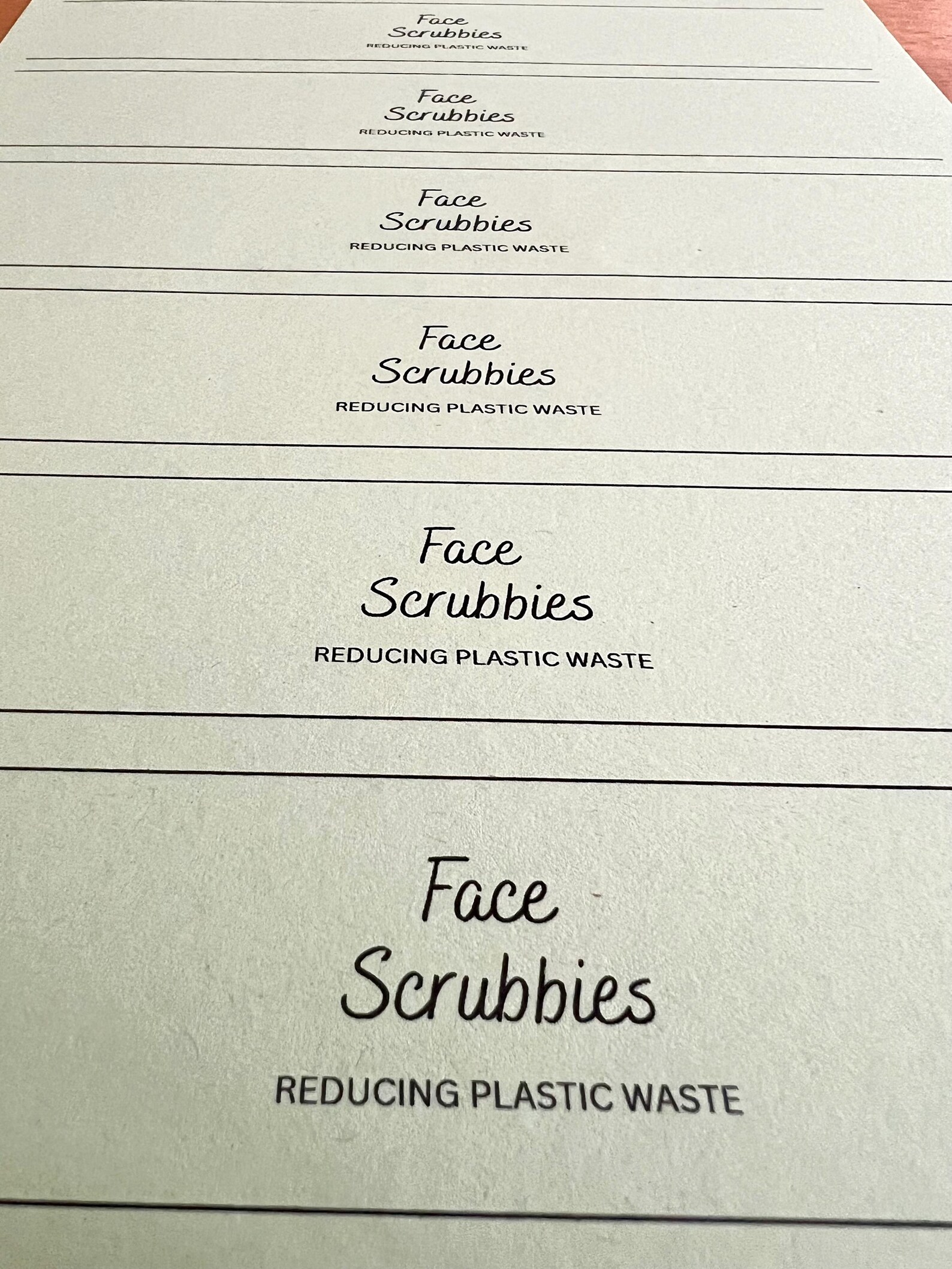Printable Face Scrubbies Labels: Crochet Gift Wrap (PDF) - Etsy