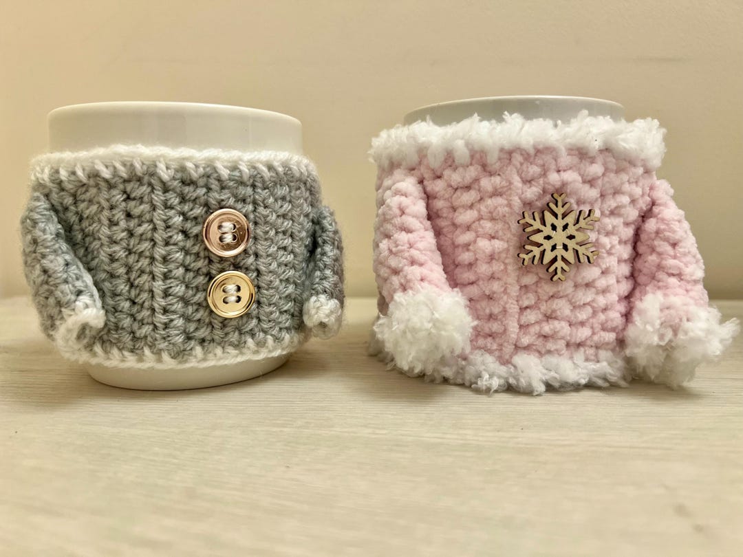 Mug Cosy, Mug Jumper, Sweater Christmas Mug Cosy, Mug Cozy, Pattern ...