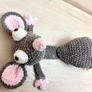 Crochet Mouse Door Stop Pattern: Weighted Rodent Home Decor (PDF ...