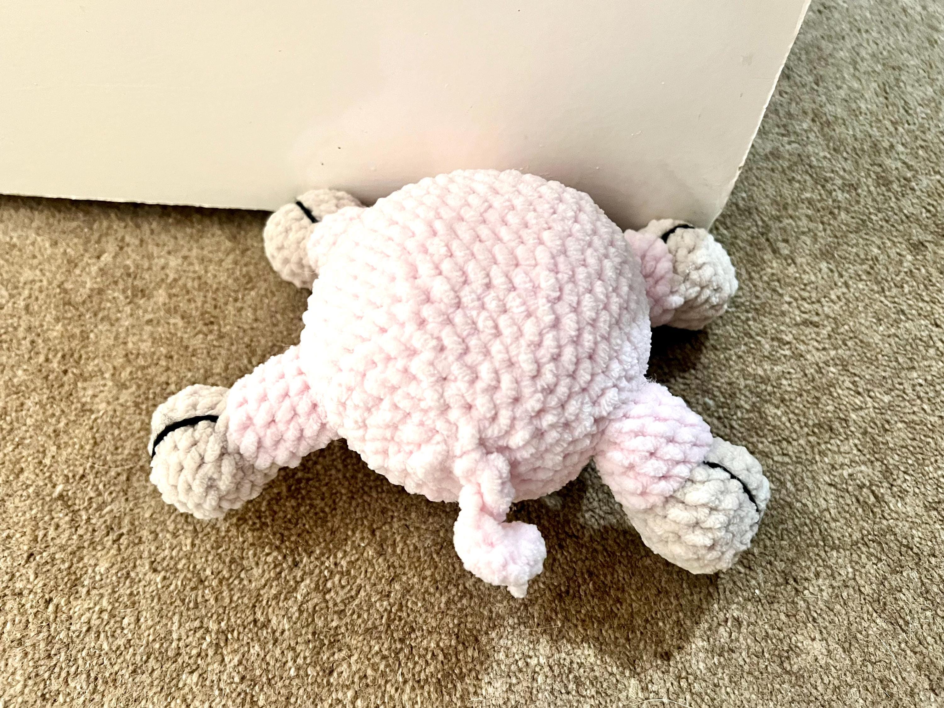 Pig Door Stop, Pig Door Stopper, Pattern, Door Stopper, Crochet Pattern ...