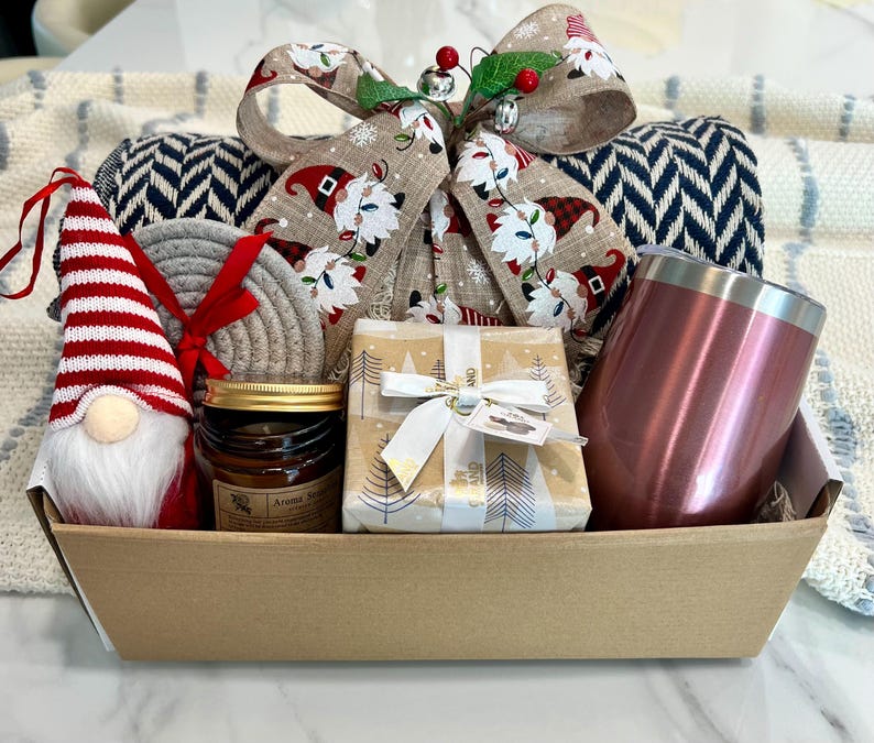 Christmas Gift Box, Winter Gift Box, Seasonal Gift Basket, Birthday ...