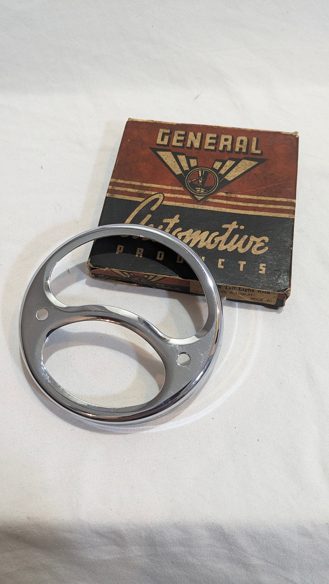 Ford Model A Taillight Bezel Faceplate Ring new Old Stock NOS - Etsy