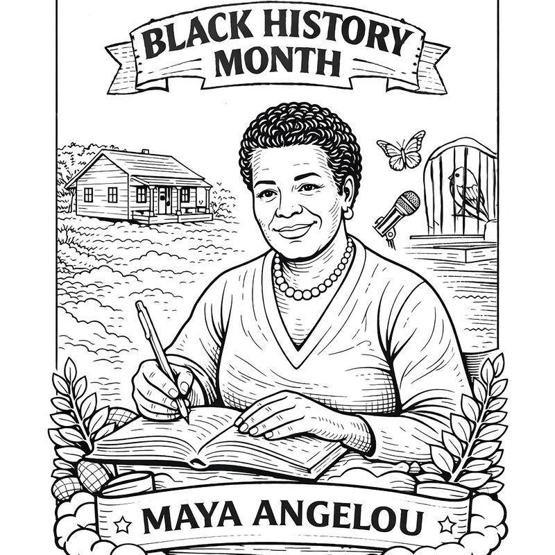Maya Angelou Art - Etsy