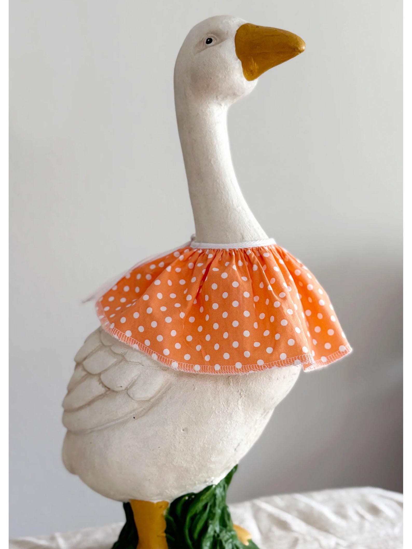 Porch Goose Ruffle Collar, Sewing Digital Pattern, Yard Art. Make a ...