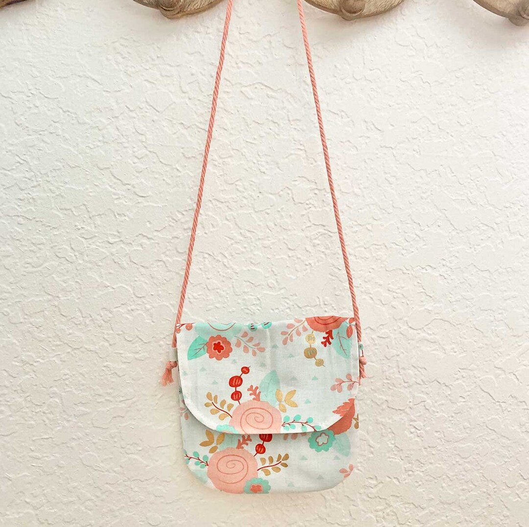 Kids Purse, Toddler Mini Messenger Bag, Tween Crossbody Bag, Turquoise ...