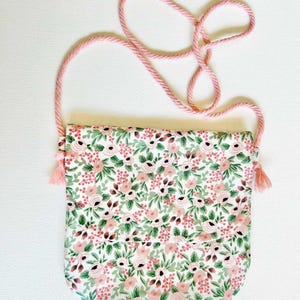 Kids Purse, Toddler Mini Messenger Bag, Tween Cross Body Bag, Pink Rose ...