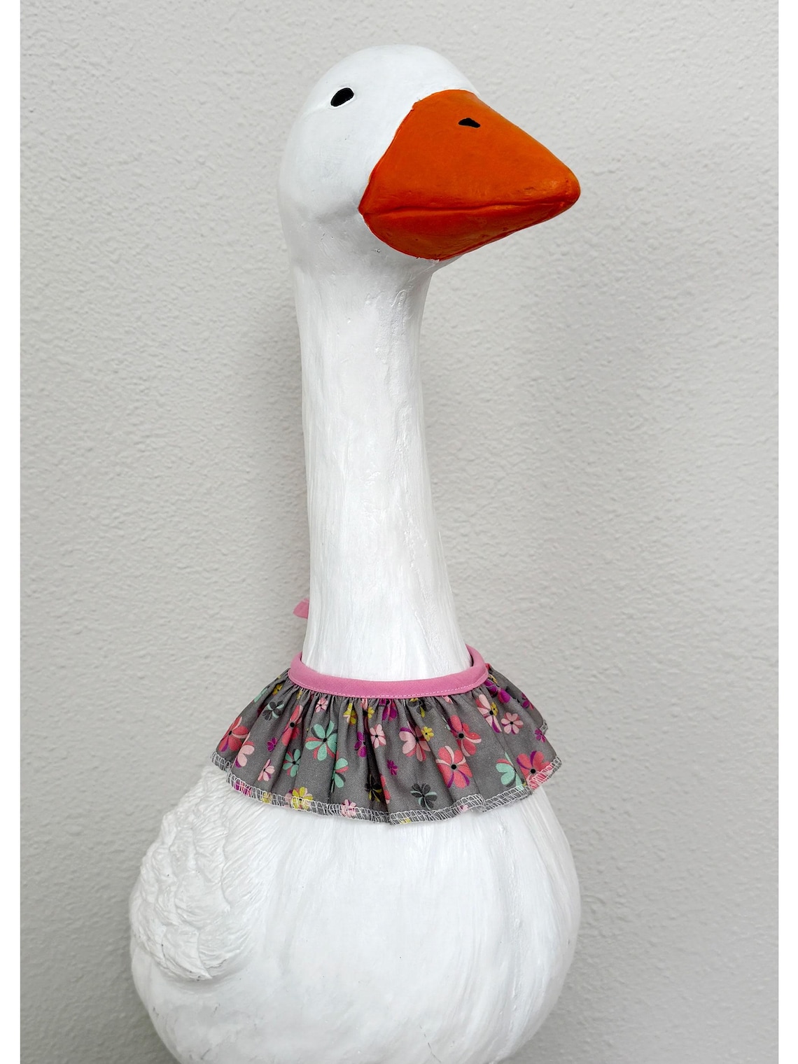 Porch Goose Ruffle Collar, Sewing Digital Pattern, Yard Art. Make a ...