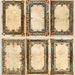 Printable Journal Kit Frames - 20 Half Page Images for Scrapbooking ...