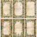 Printable Journal Kit Frames - 20 Half Page Images for Scrapbooking ...