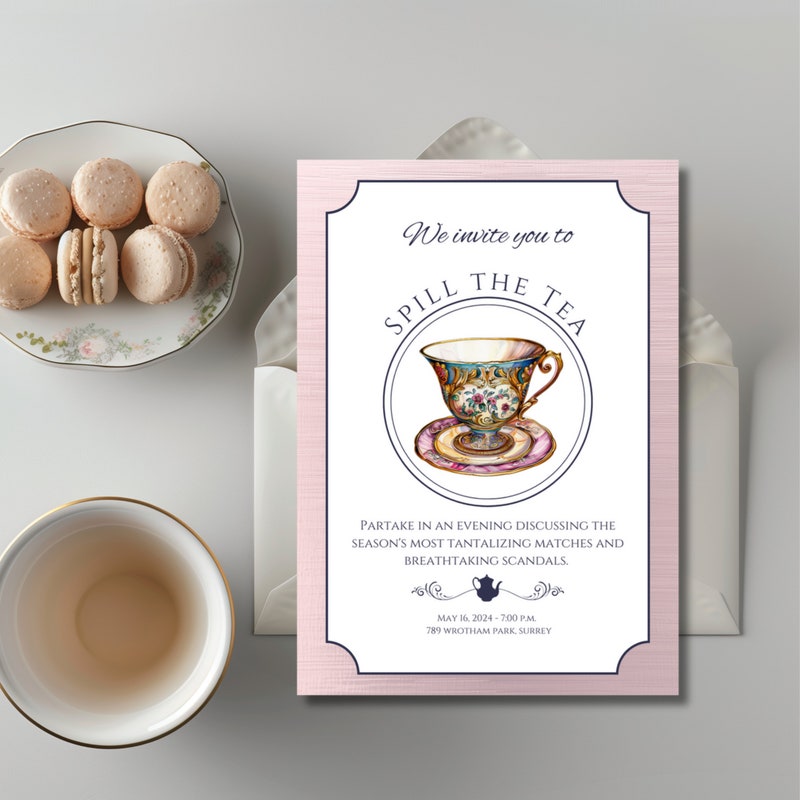 Regency Invite - Etsy