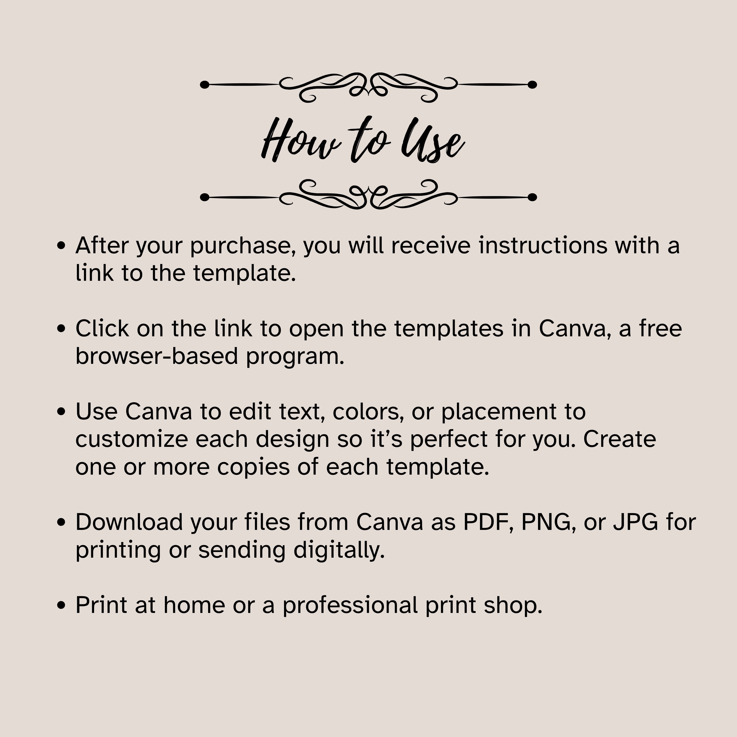 Afternoon Tea Editable Menu - Tasting Menu for High Tea Party With ...