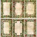Printable Journal Kit Frames - 20 Half Page Images for Scrapbooking ...