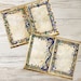 Printable Journal Kit Frames - 16 Half Page Images for Scrapbooking ...