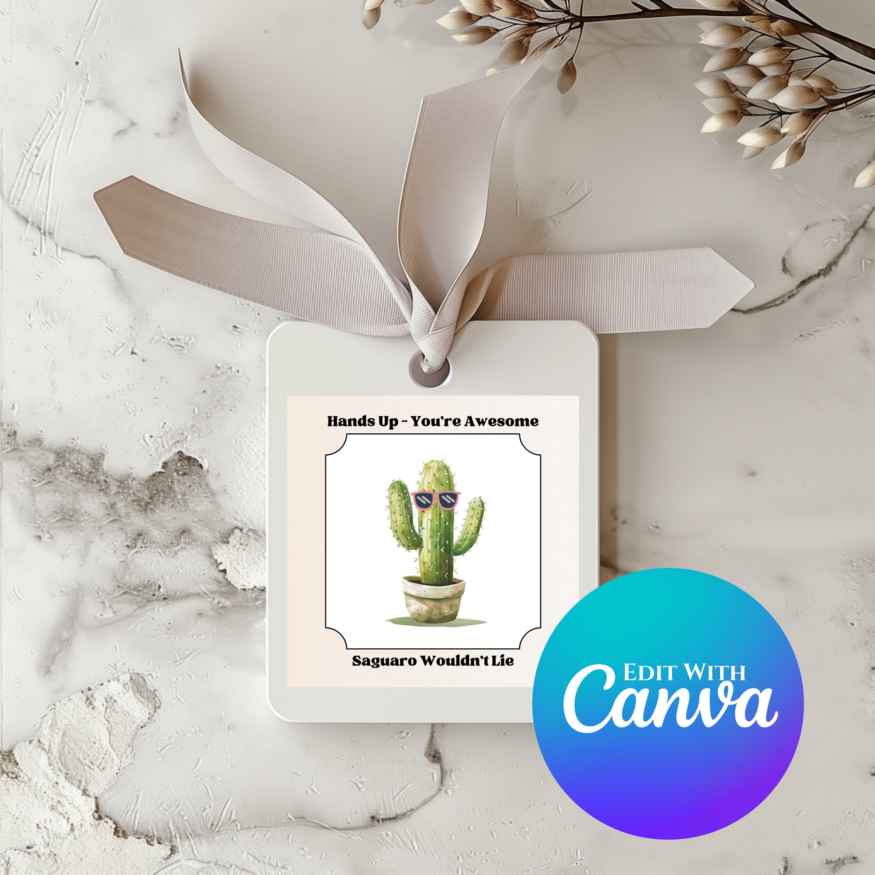 Editable Friendship Gift Tags - Thinking of You Nurture Notes - 4 ...